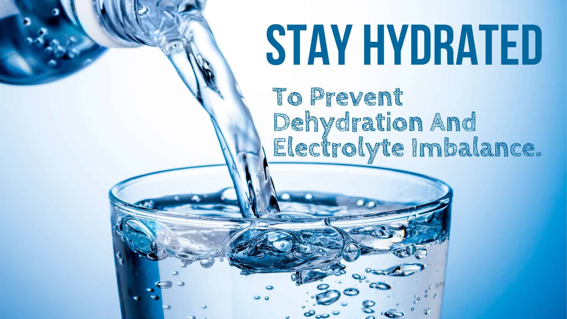 Importance Of Hydration And Drinking Water