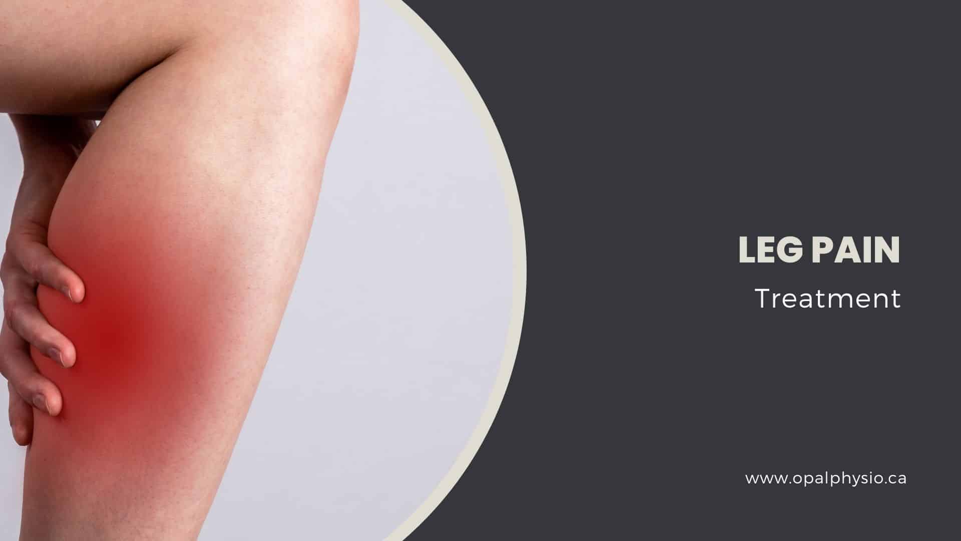 Leg Pain Treatment - Physiotherapy